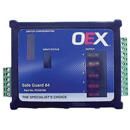 OEX POWER CONTROL SAFETY DEVICE 6 INPUT SIGNALS 4 OUT SWITCHING CIRCUI ...