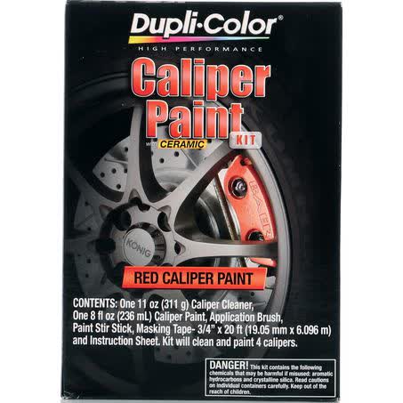 DUPLI-COLOR BRAKE CALIPER PAINT RED 340G — JAE Auto Electrical ...