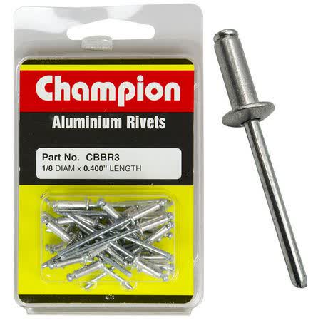 CHAMPION BLISTER ASSORTMENT RIVET BLIND ALUMINIUM 32X1016MM — JAE Auto ...