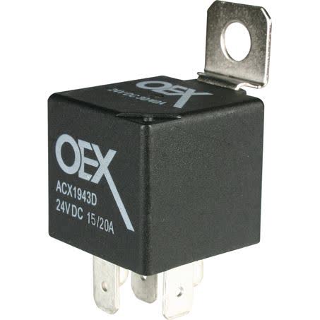 OEX MINI RELAY 24V CHANGE OVER 1520A - DIODE PROTECTED SEALED — JAE ...