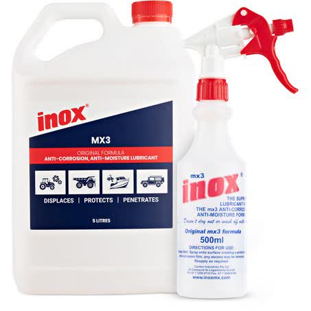 INOX MX3 LUBRICANT 5LTR WITH APPLICATOR — JAE Auto Electrical ...