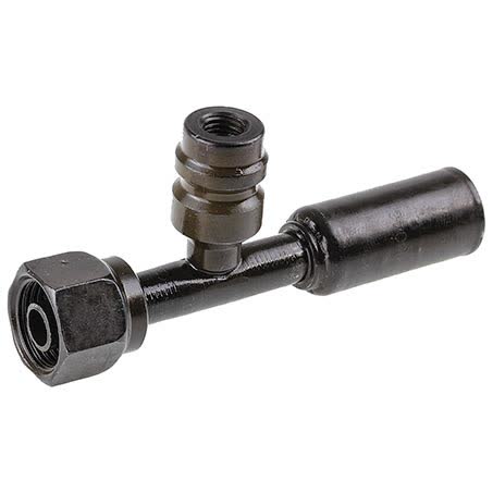 ATCO STEEL FITTING 6 FOR - REDUCED BEADLOCK 6 STRAIGHT WITH R134A PORT ...