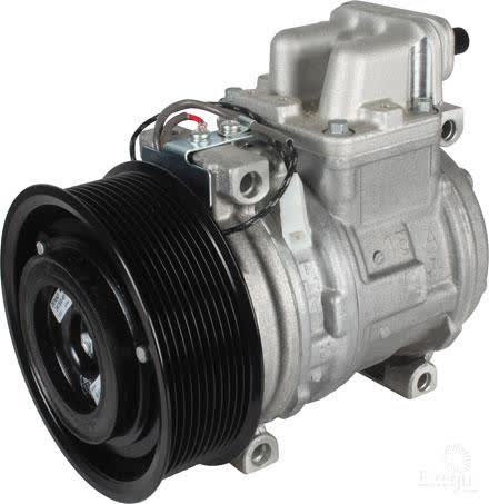 DENSO AIR CONDITIONING COMPRESSOR 24V DIRECT MOUNT 10PA15C — JAE Auto ...