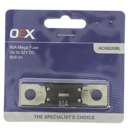 OEX MEGA FUSE 80A BOLT ON - SINGLE PACK — JAE Auto Electrical ...