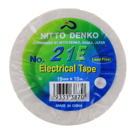 NITTO PVC TAPE 10M - WHITE — JAE Auto Electrical & Refrigeration