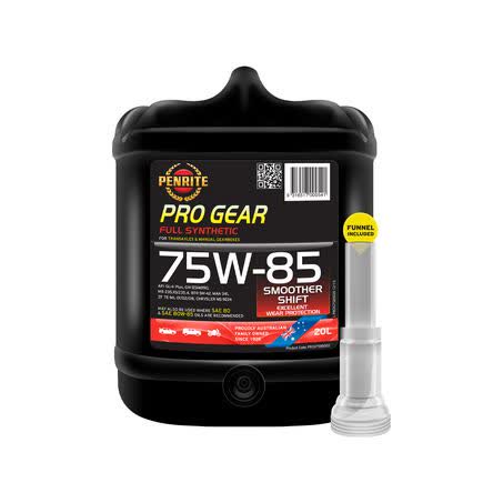 PENRITE PRO GEAR 75W-85 GEAR OIL 20L — JAE Auto Electrical & Refrigeration
