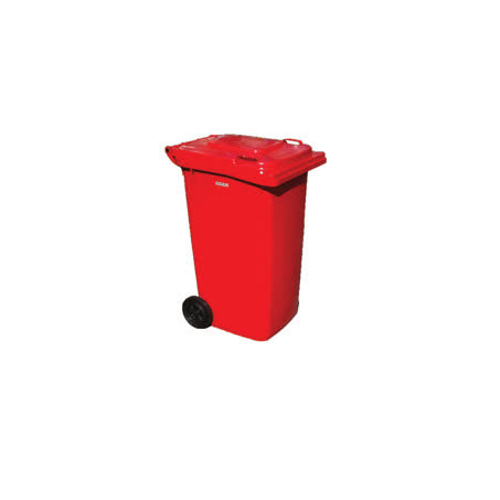 WHEELIE BIN RED 240L — JAE Auto Electrical & Refrigeration