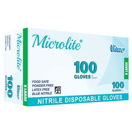 MICROLITE NITRILE DISPOSABLE GLOVES SIZE XL 100 PK — JAE Auto ...