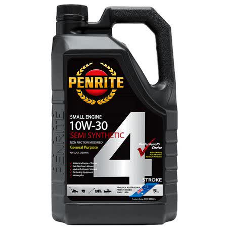 PENRITE SMALL ENGINE 4-STROKE 10W-30 ENGINE OIL 5L — JAE Auto ...