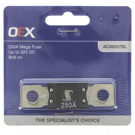 OEX MEGA FUSE 250A BOLT ON - SINGLE PACK — JAE Auto Electrical ...