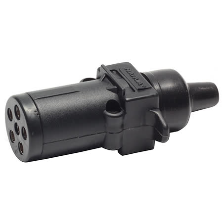 NARVA TRAILER PLUG 6 PIN ROUND SMALL - PLASTIC — JAE Auto Electrical ...