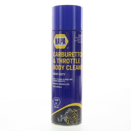 NAPA CARBURETTOR THROTTLE BODY CLEANER 400G AEROSOL — JAE Auto ...