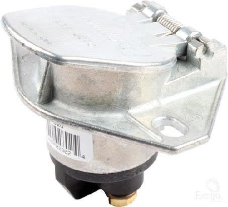 EMAX TRAILER SOCKET 2 PIN ROUND LARGE - METAL — JAE Auto Electrical ...